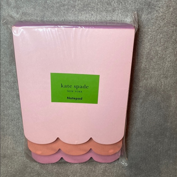 kate spade | Office | Nwt Kate Spade Pink And Orange Notepad | Poshmark